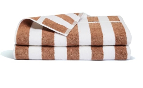 NORTEX BROAD STRIPE 480GSM POOL TOWELS – 3 PACK – Just Linen